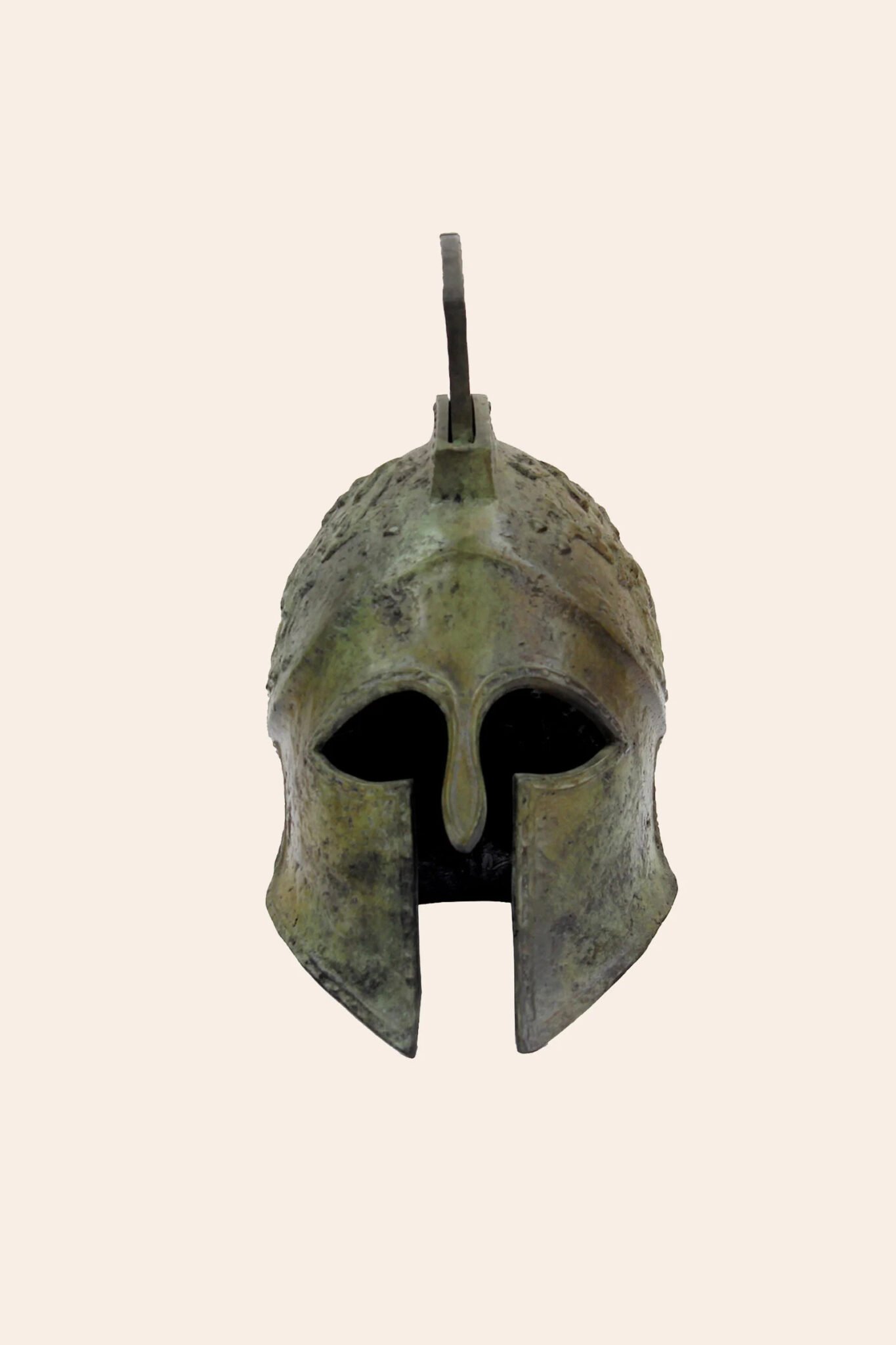 Athenian officer’s helmet. – Temple of Apollo